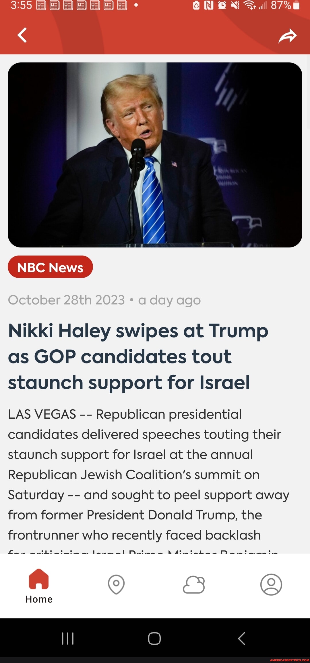 NBC News SS October 2023 day ago Nikki Haley swipes at Trump as GOP ...