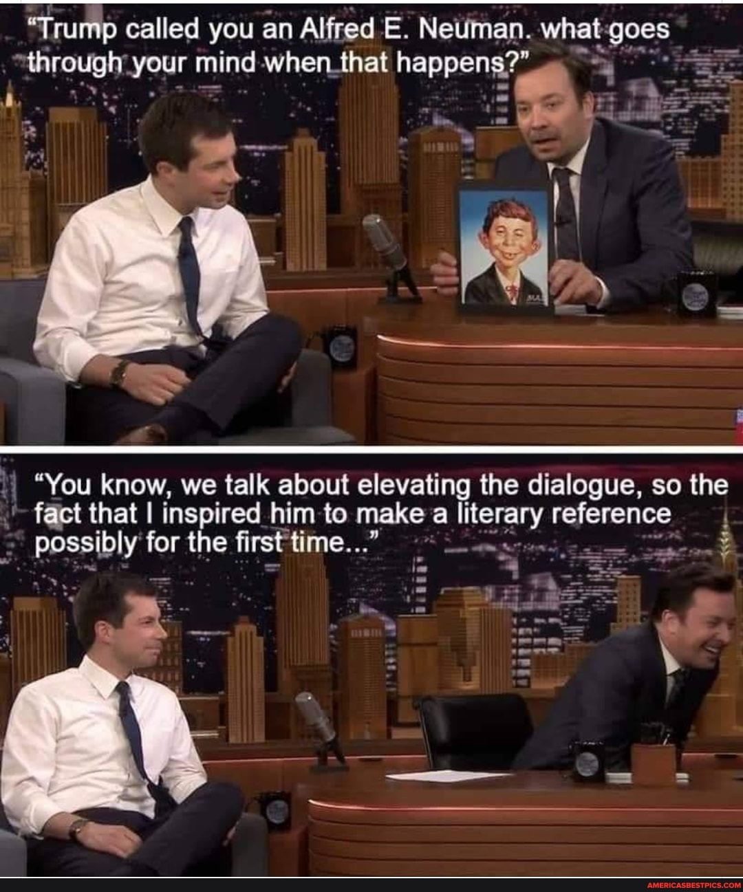 "Trump called you an Alfred E. Neuman. what: goes your mind when_that ...