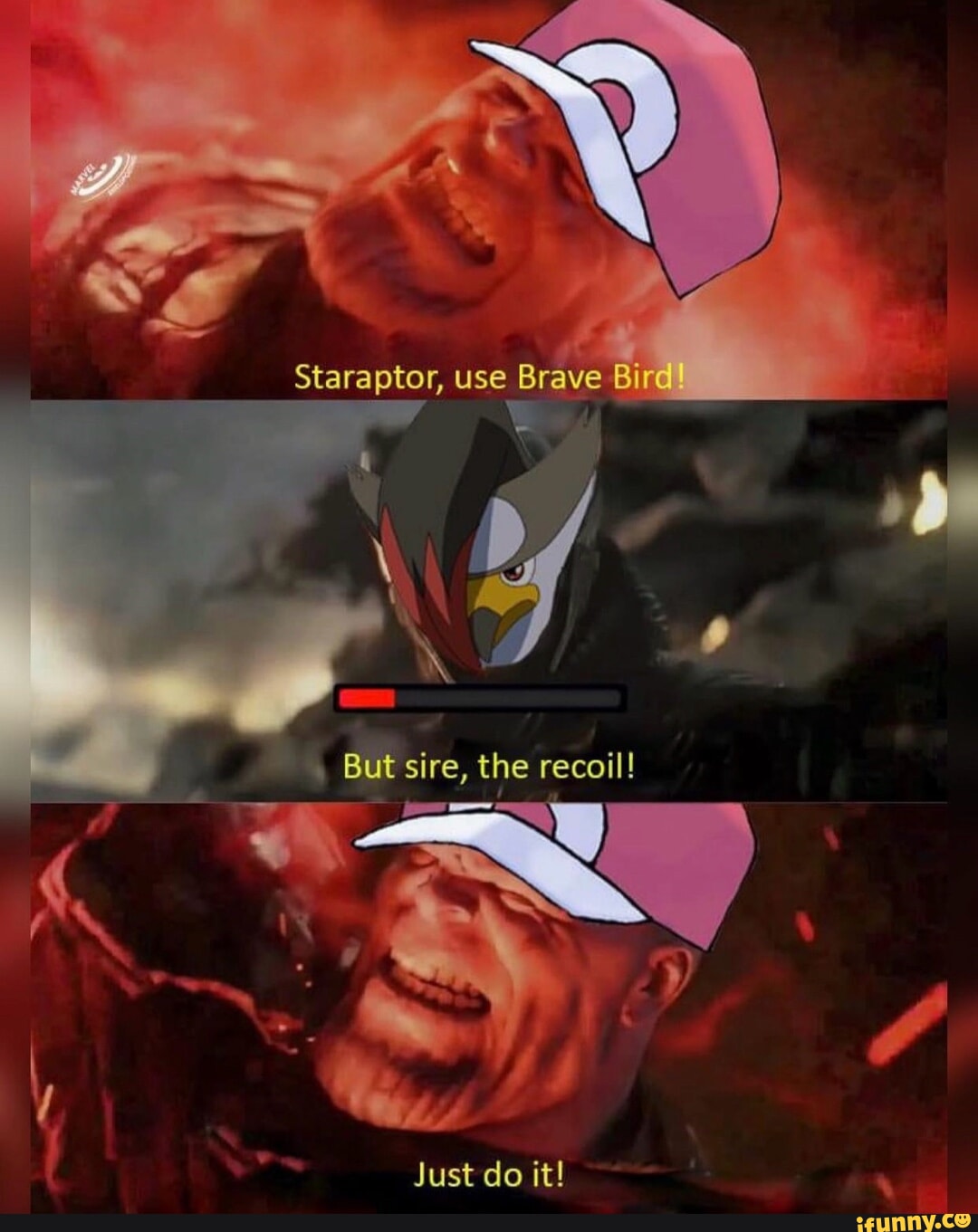 Powerful Staraptor Memes Shiny Staraptor 6IV Pokemon Scarlet