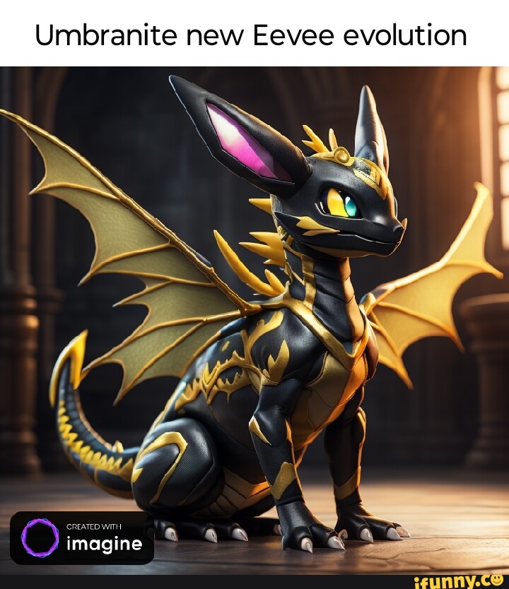 Umbranite new Eevee evolution imagine - iFunny