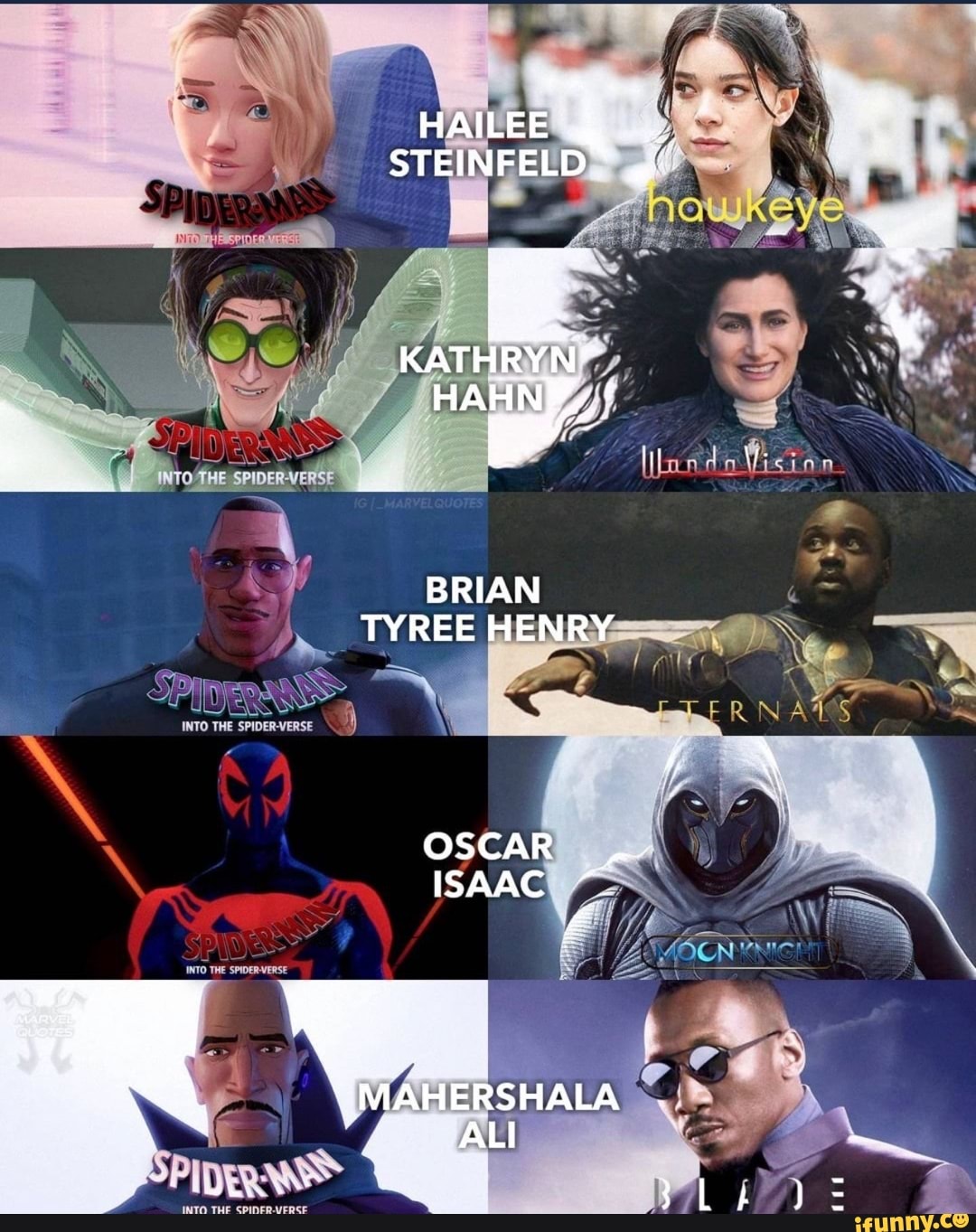 HAILEE STEINFELD HAHNP,, SPIDER- SS BRIAN TYREE HENRY ERIN INTO THE ...