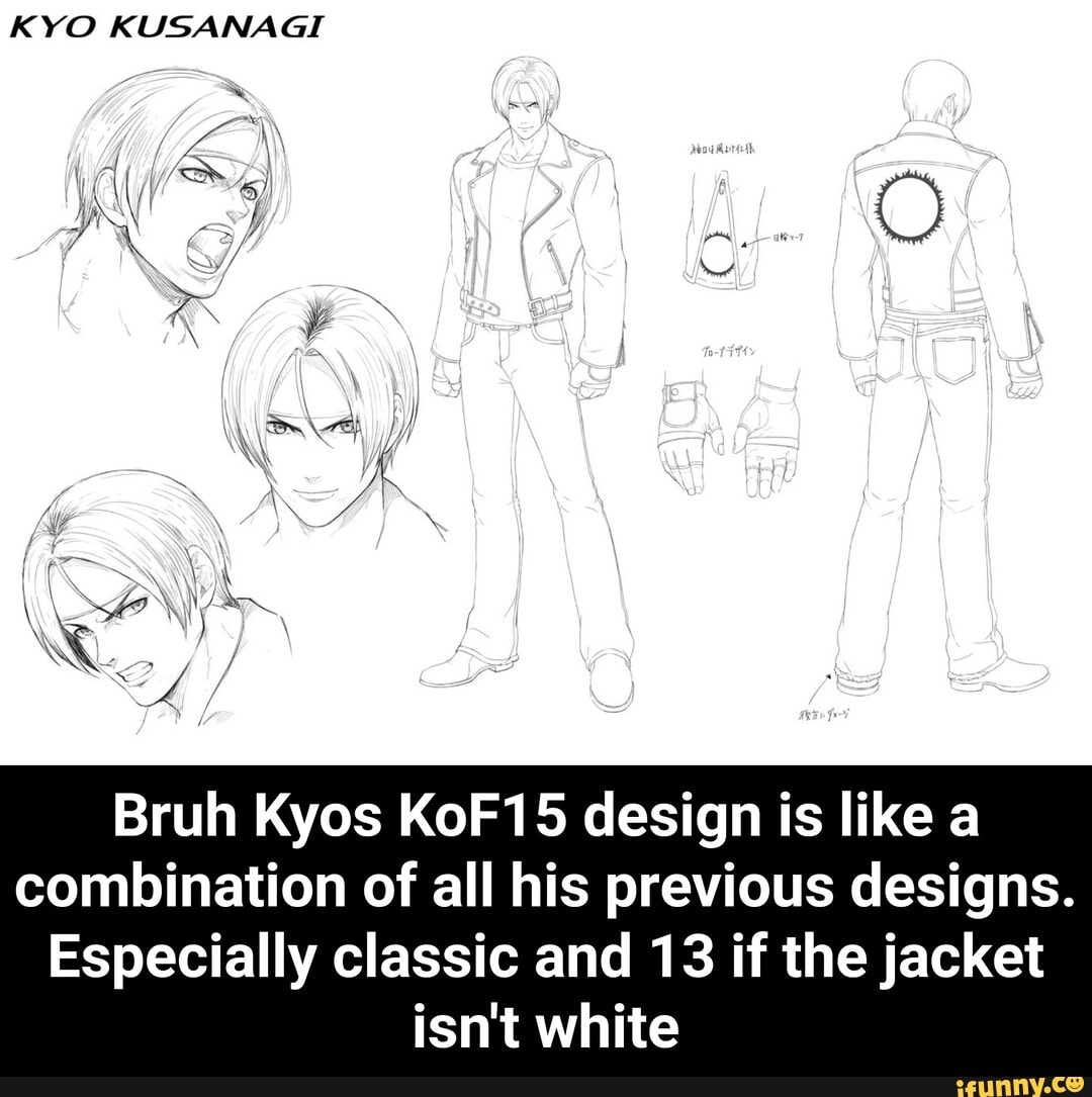 King Of Fighters Kyo Drawing