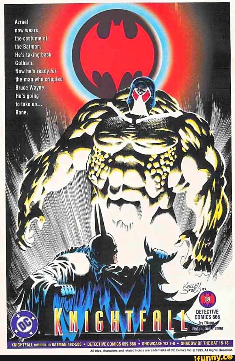 Azrael now wears the costume of the Balmany He's taking back Gotham ...