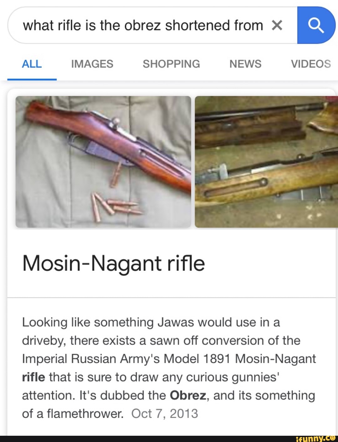 What rifle is the obrez shortened from X ALL IMAGES SHOPPING NEWS ...