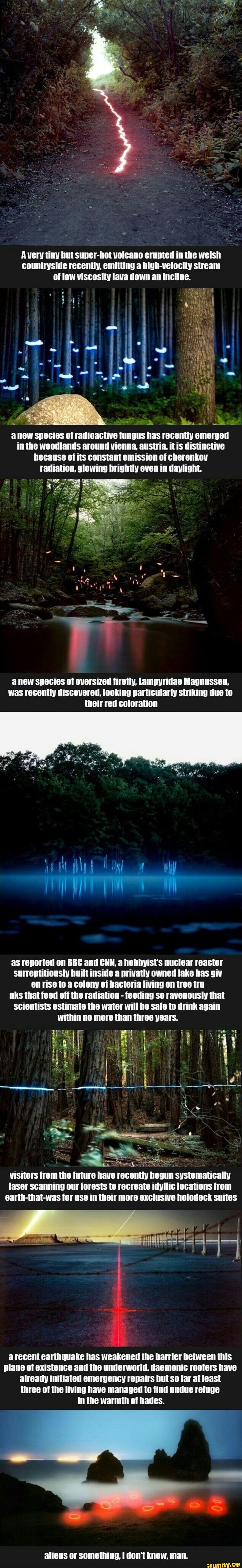 Avery tiny but super-hot volcano erupted in the welsh countryside ...