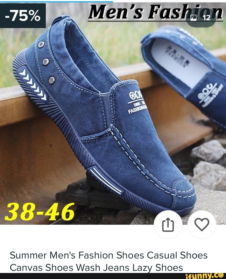 And you thought jorts were cursed. - Summer Men's Fashion Shoes Casual ...