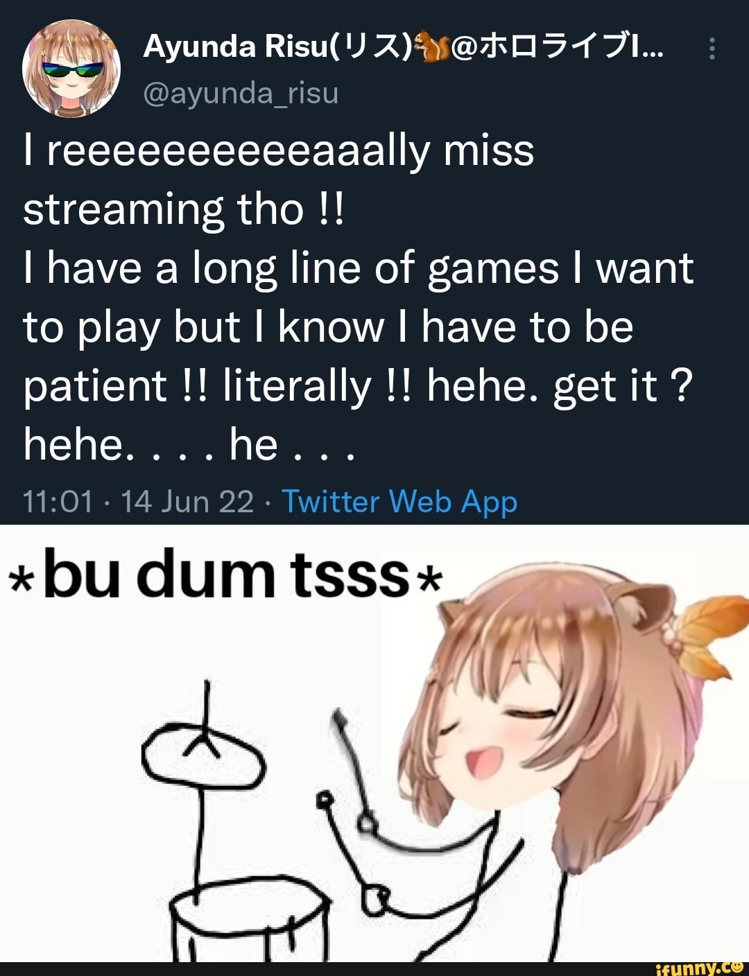 Risu memes. Best Collection of funny Risu pictures on iFunny