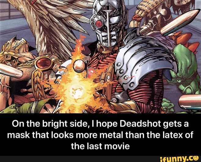 Mask that looks more metal than the latex of the last movie - On the ...