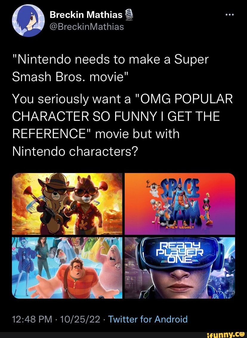 Super Smash Bros Character Meme