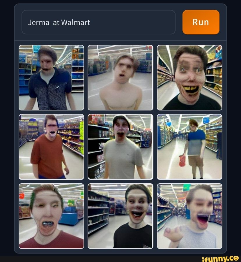 Jerma at Walmart Run - iFunny