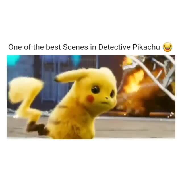 One of the best Scenes in Detective Pikachu - )