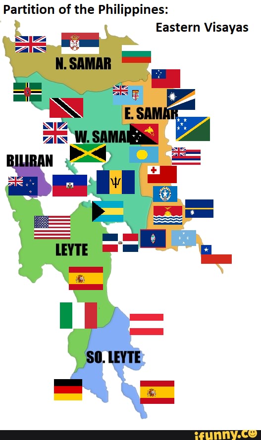 Partition of the Philippines: Region 8 - Eastern Visayas Region ...