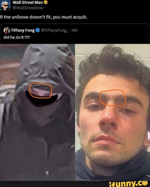 All If the unibrow doesn't fit, you must acquit. (Py Tittany Fong ...