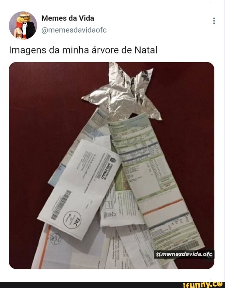 N/A - Memes da Vida Imagens da minha árvore de Natal (amemesdavida.ofe ...