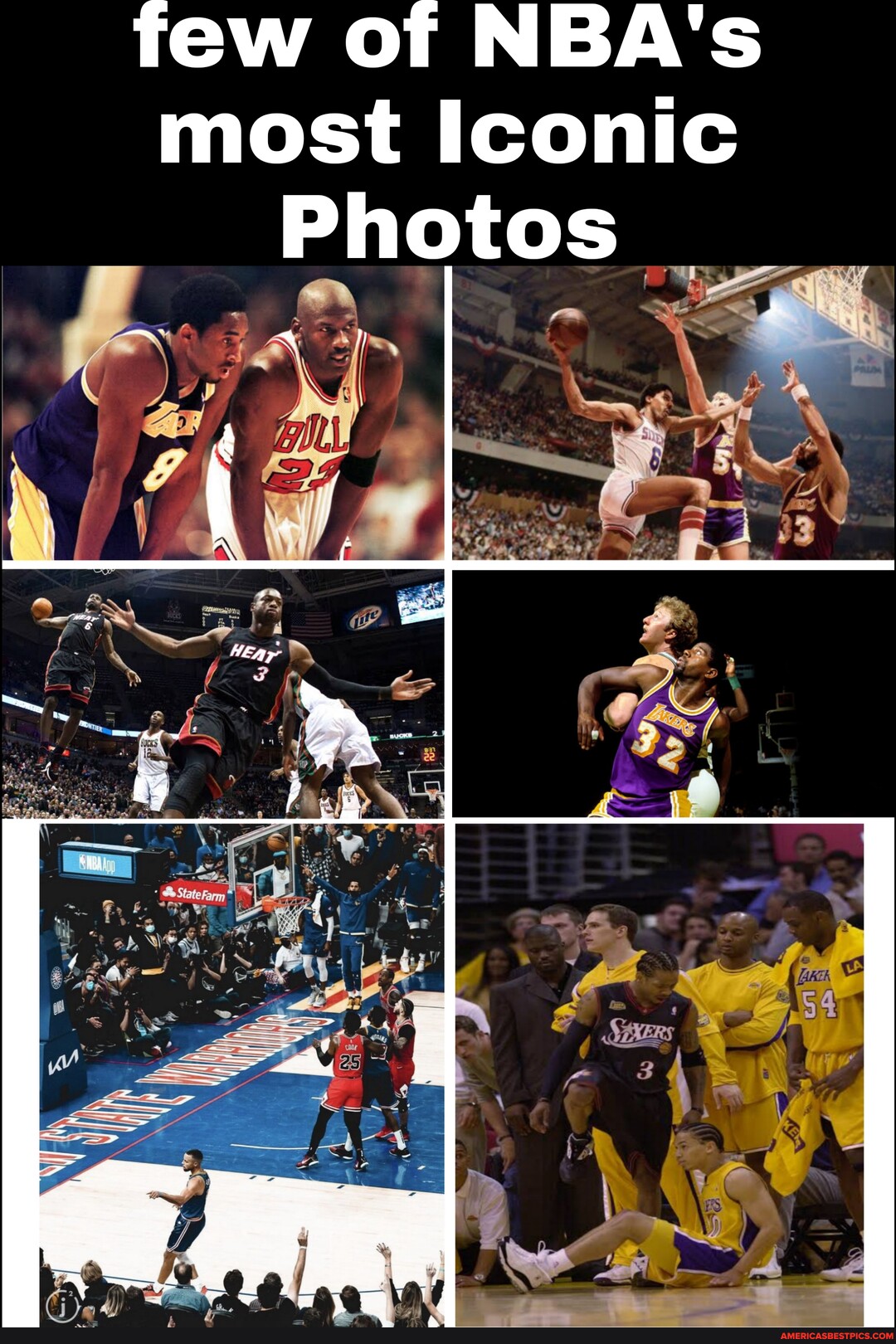 Few of NBA's most Iconic Photos - America’s best pics and videos
