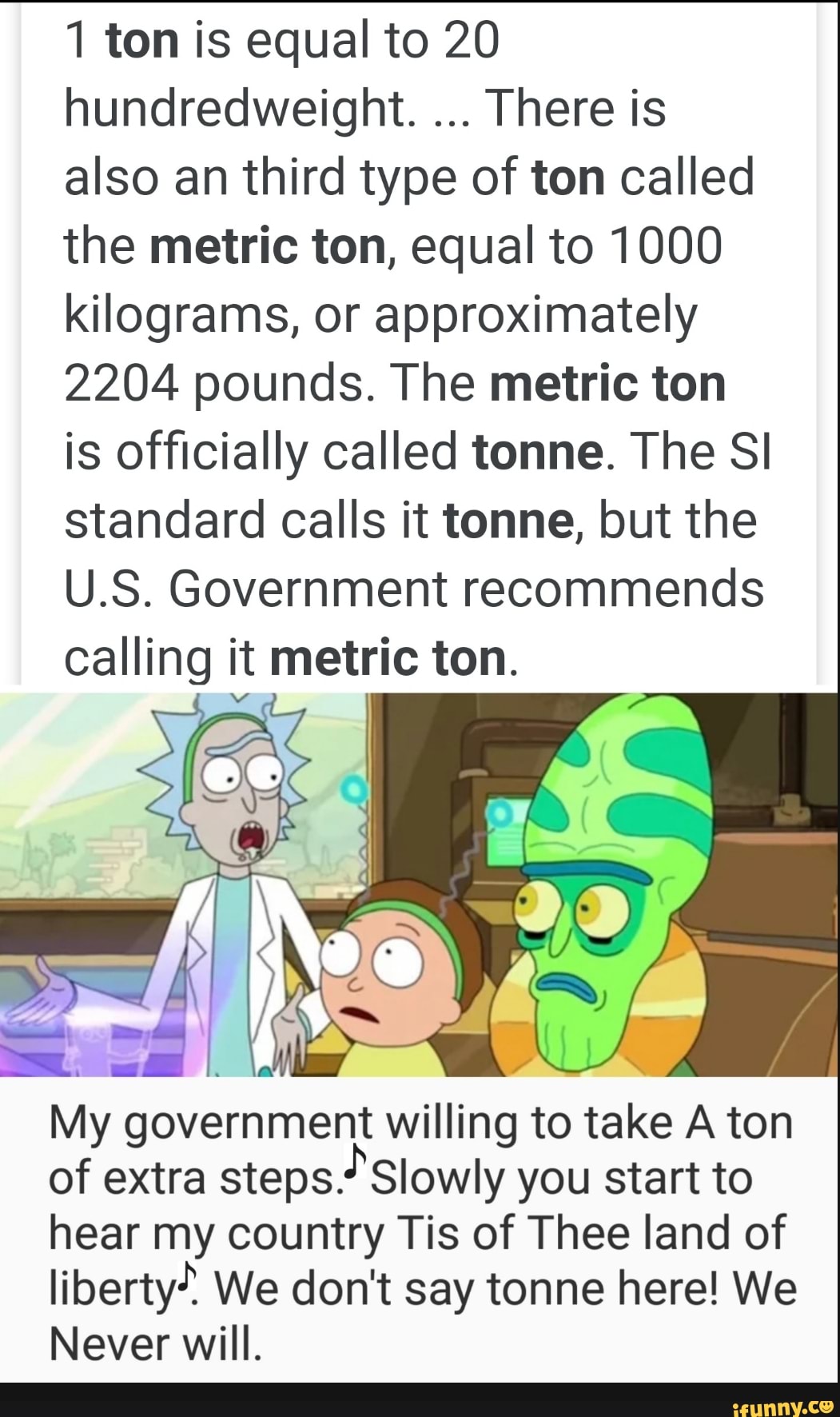 1 ton is equal to 20 hundredweight. There is also an third type of ton ...