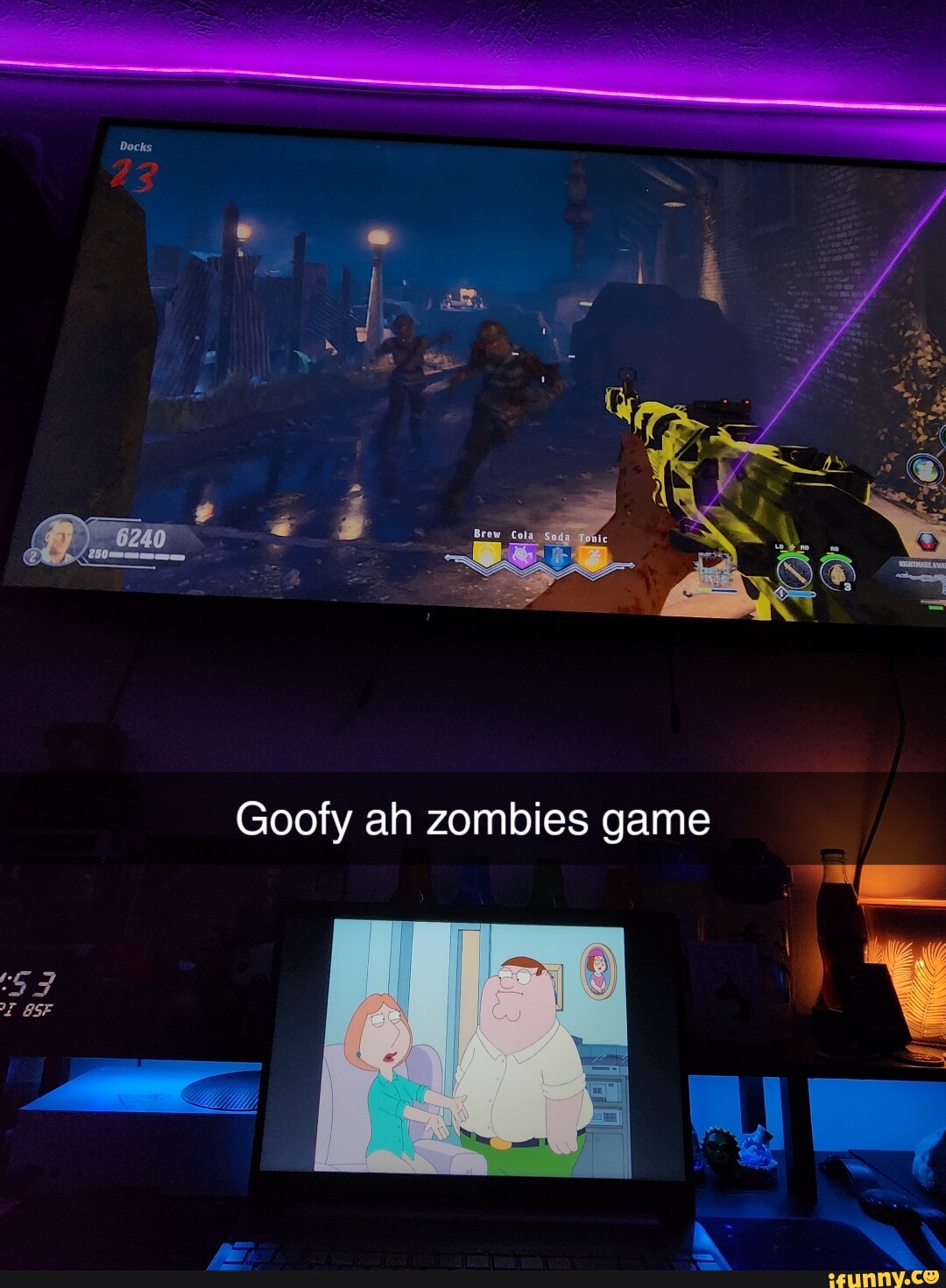 Goofy ah zombies game - iFunny