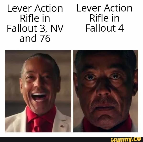 Lever Action Lever Action Rifle in Rifle in Fallout 3, NV Fallout 4 and ...