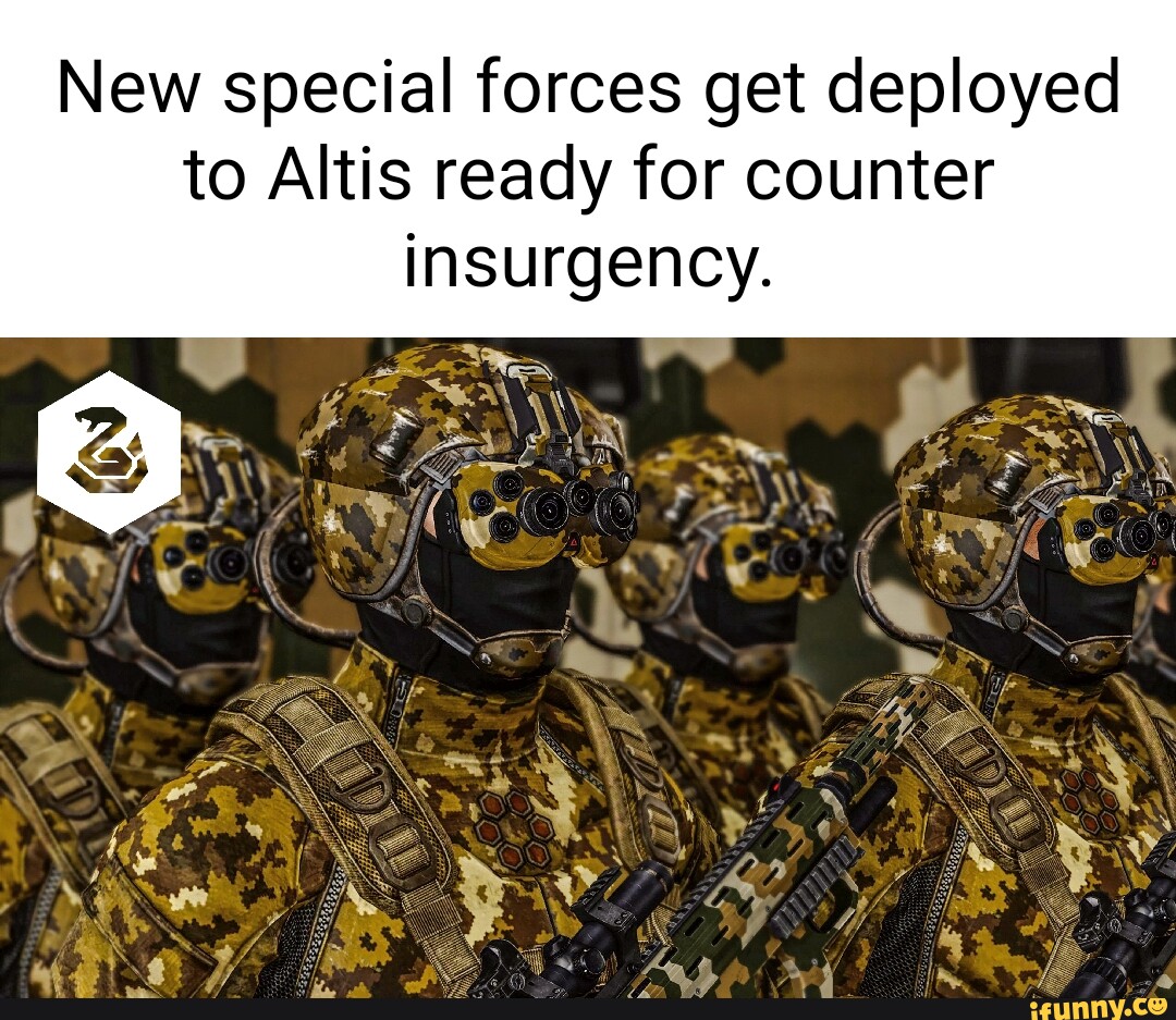 New special forces get deployed to Altis ready for counter insurgency ...