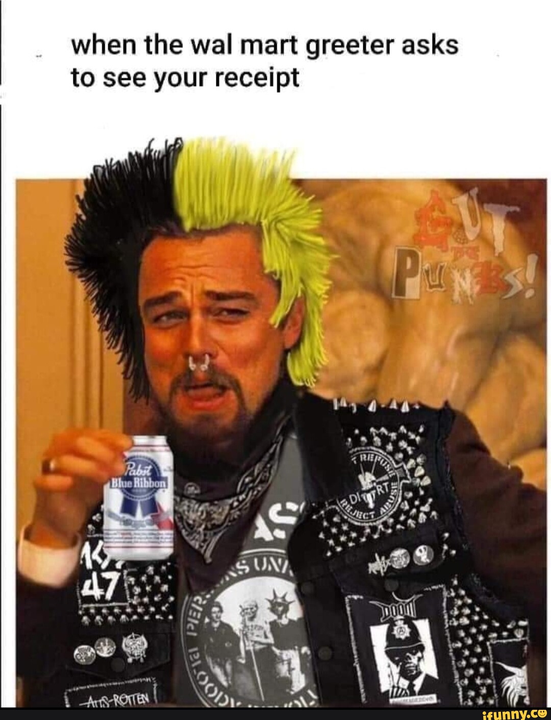 When the wal mart greeter asks to see your receipt - iFunny