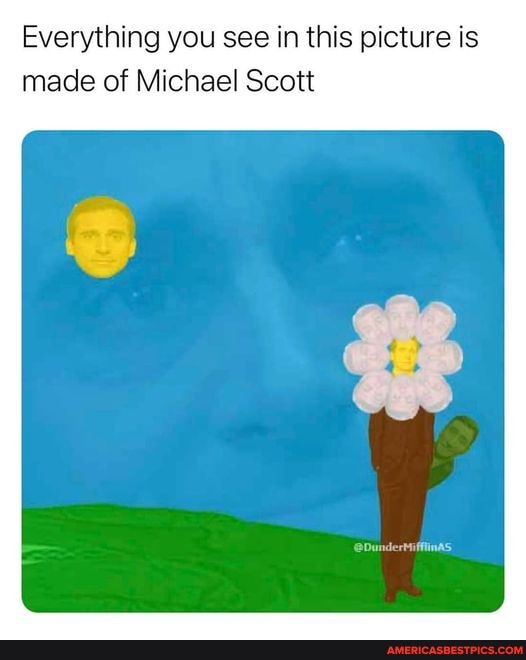 Everything you see in this picture is made of Michael Scott - America’s ...