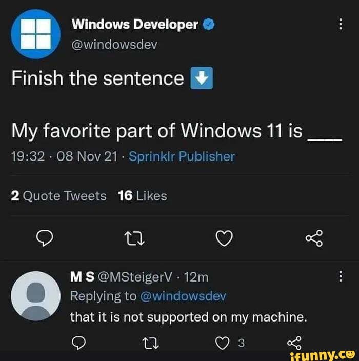 Win11 memes. Best Collection of funny Win11 pictures on iFunny