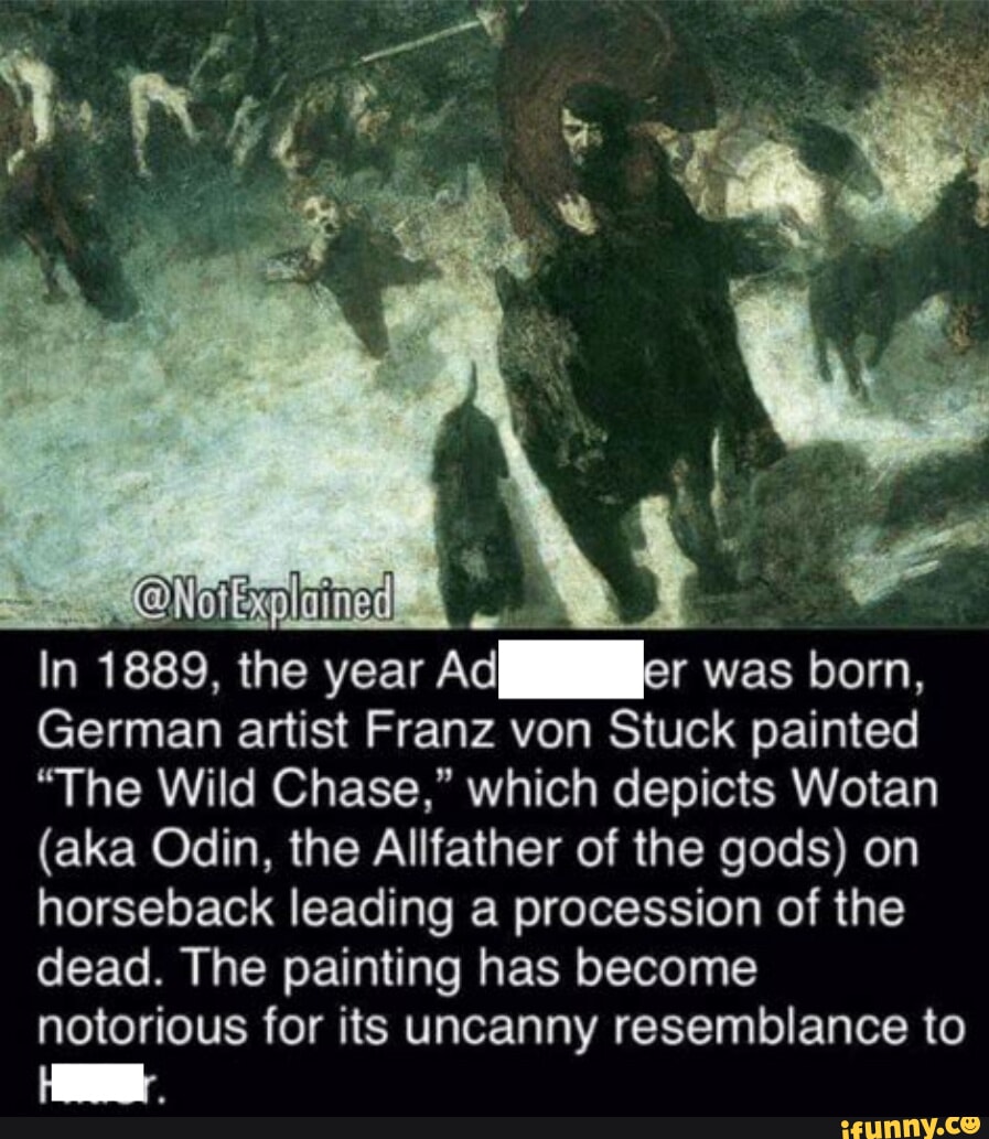In 1888, the year Ad er was born, German artist Franz von Stuck painted ...