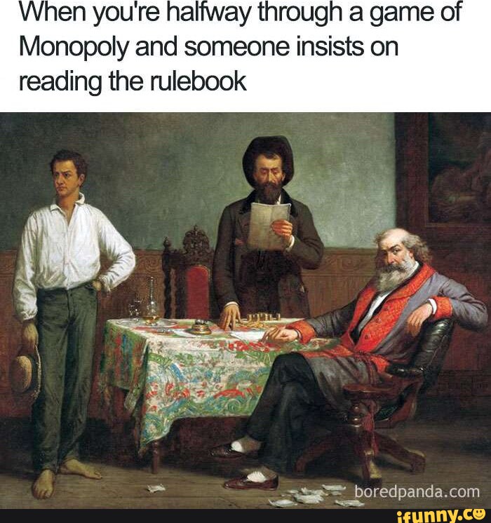 Rulebook memes. Best Collection of funny Rulebook pictures on iFunny