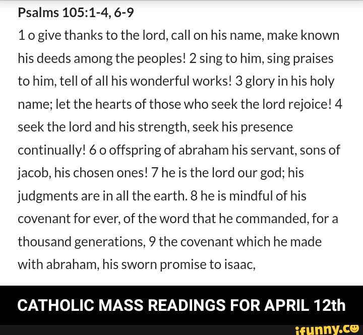 Psalms 6-9 1 o give thanks to the lord, call on his name, make known ...