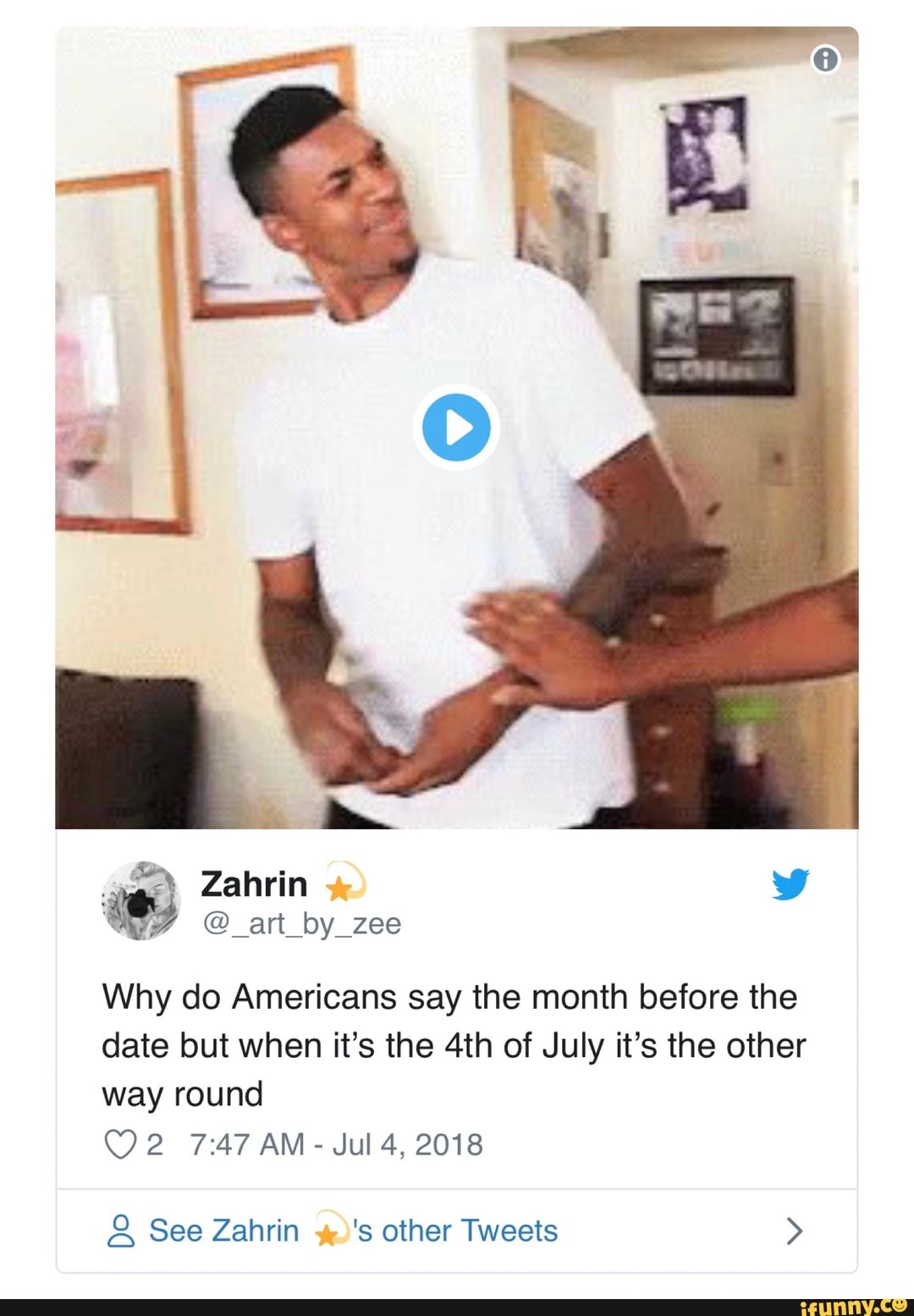 Why do Americans say the month before the date but when it’s the 4th of ...