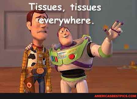 Tissues, tissues everywhere. - America’s best pics and videos