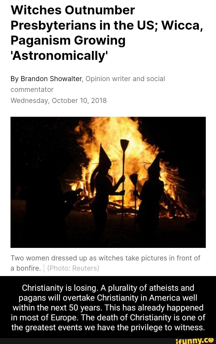 Witches Outnumber Presbyterians in the US; Wicca, Paganism Growing ...