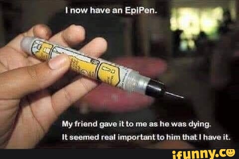 Epipen memes. Best Collection of funny Epipen pictures on iFunny