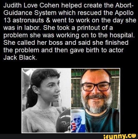 Judith Love Cohen helped create the Abort- Guidance System which ...