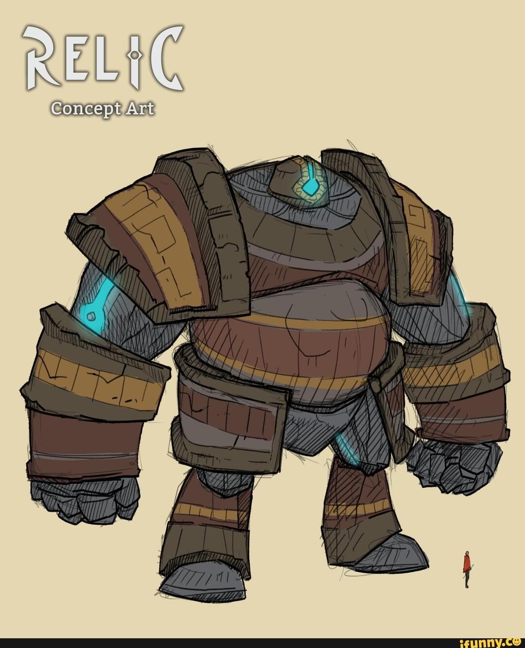 Got cool names for these three titans? - RELIC Concept Art - iFunny