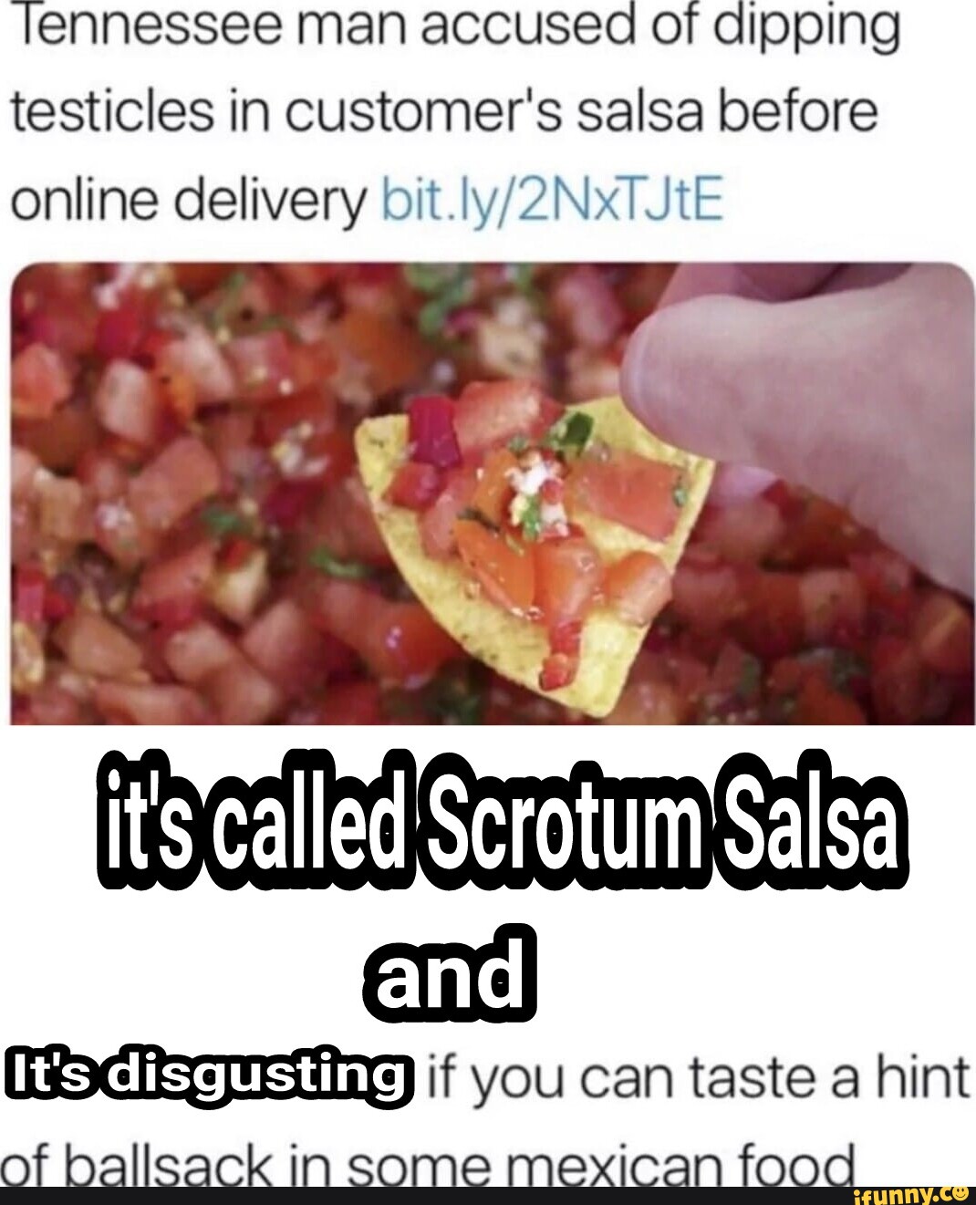 Tennessee man accused of dipping testicles in customer's salsa before ...