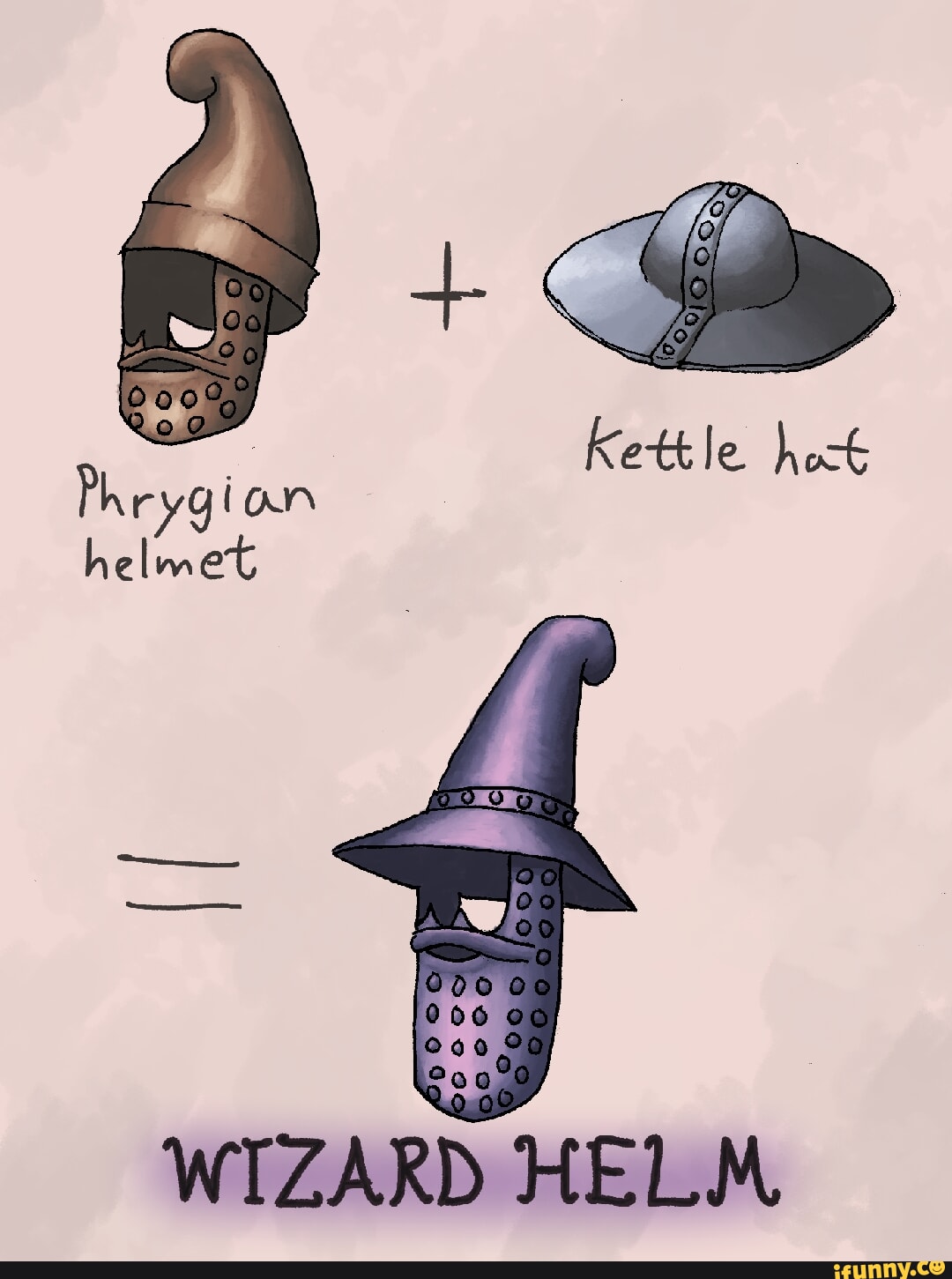 Kettle Phrygian helmet WIZARD HELM - iFunny