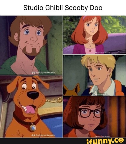 Studio Ghibli Scooby-Doo lee) - iFunny