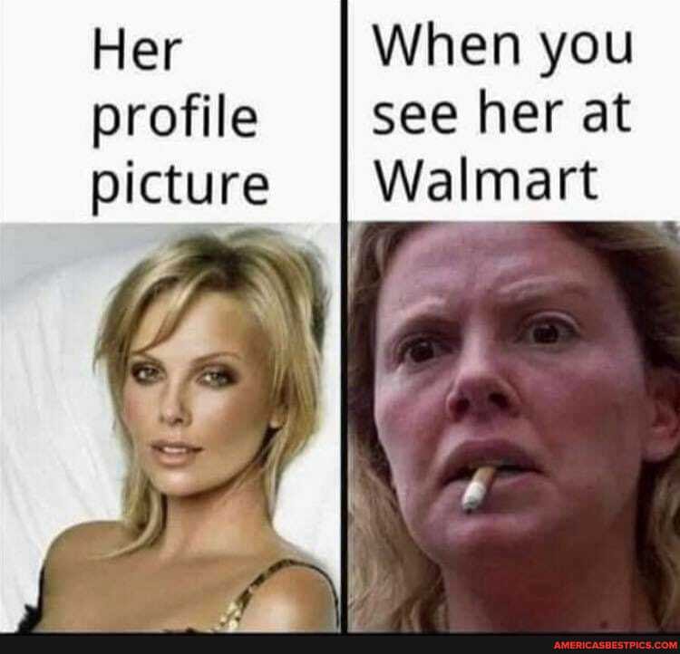When you see her at Walmart Her profile picture - America’s best pics ...