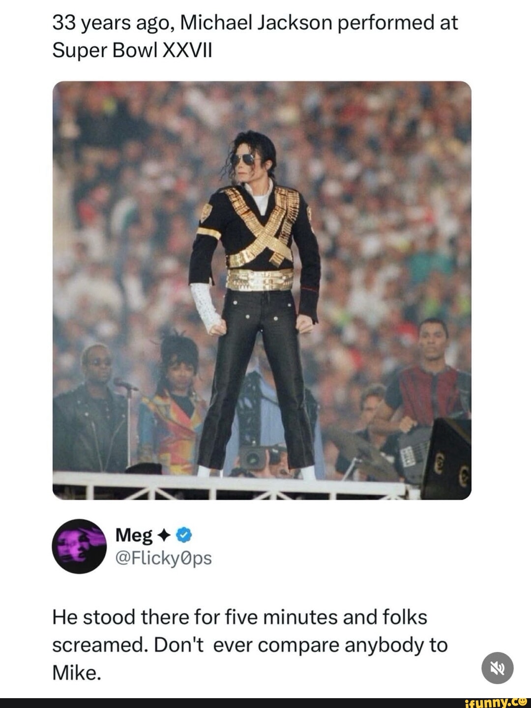 33 years ago, Michael Jackson performed at Super Bowl XXVII Meg @ He ...