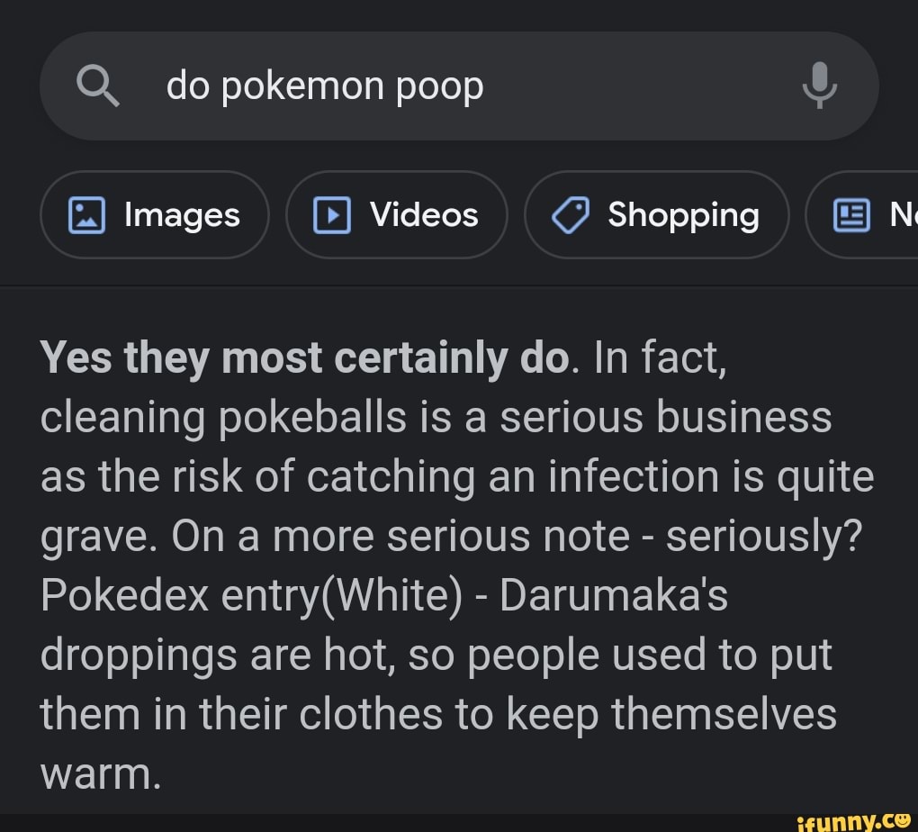 Do pokemon poop Images Videos Shopping Ni Yes they most certainly do ...