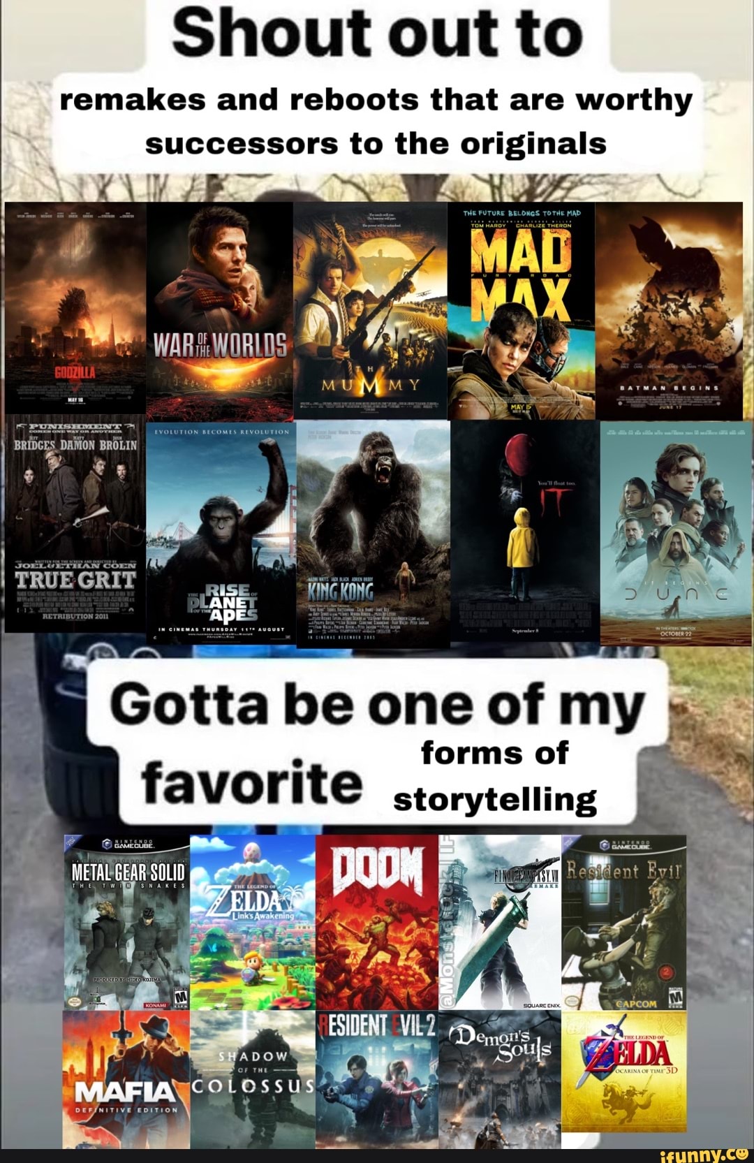 Shout out to remakes and reboots that are worthy successors to the ...