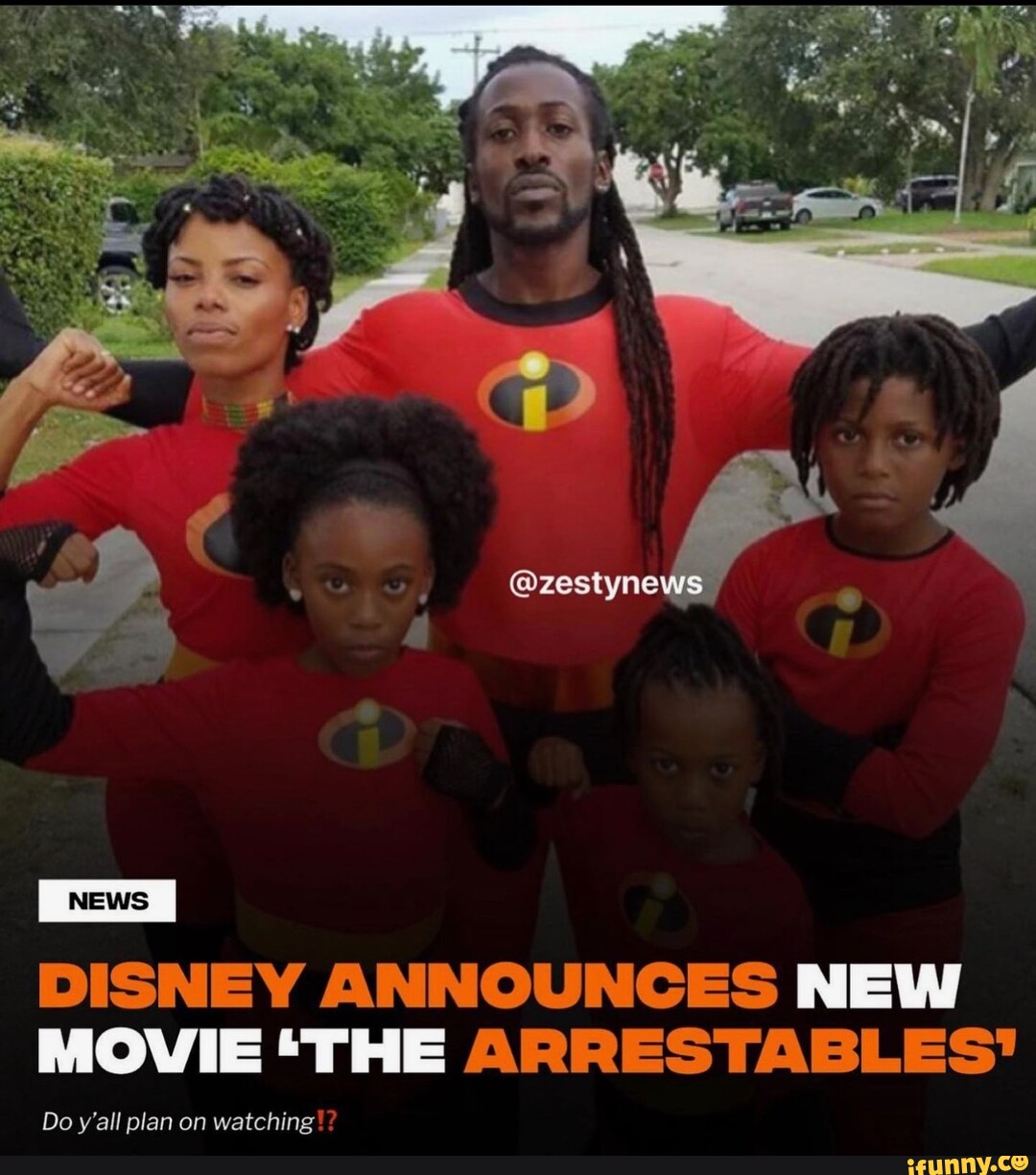 DISNEY ANNOUNCES NEW MOVIE 'THE ARREST Do y'all plan on watching - iFunny