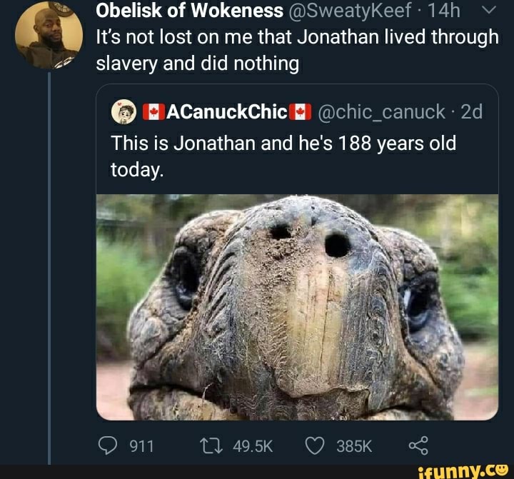 = Obelisk of Wokeness (DSweatyKeef y A] It's not lost on me that ...
