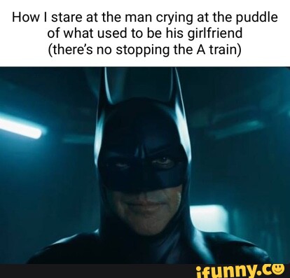 How I stare at the man crying at the puddle of what used to be his ...