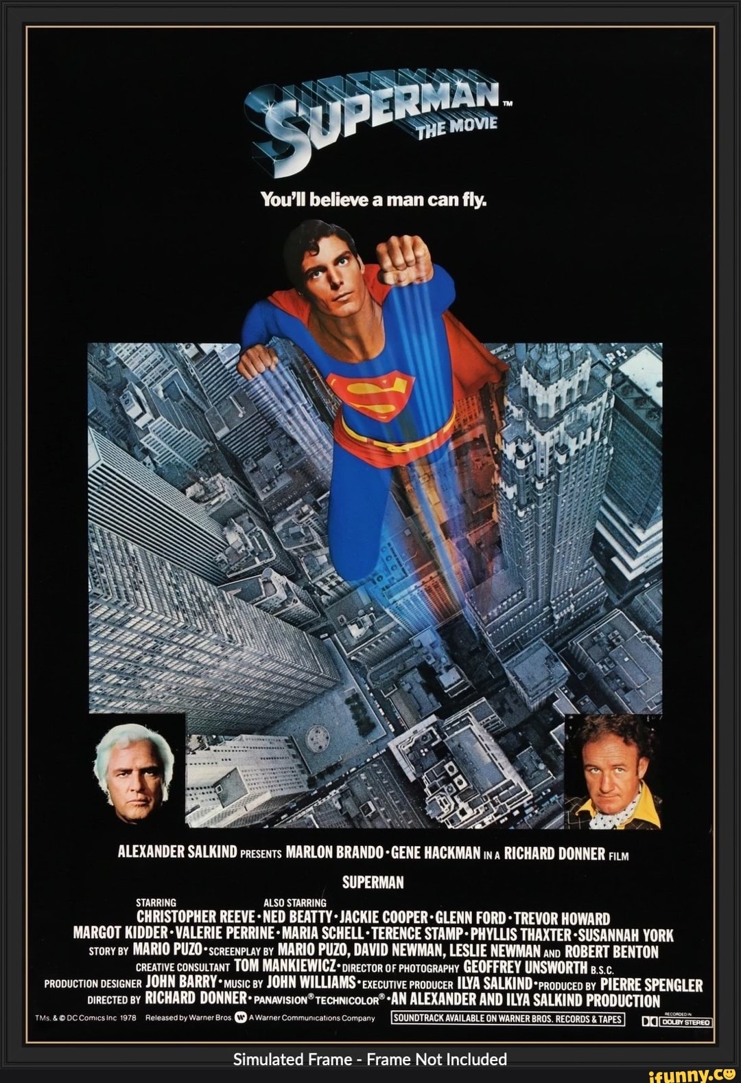 ALEXANDER SALKIND presenrs MARLON BRANDO-GENE HACKMAN RICHARD DONNER ...