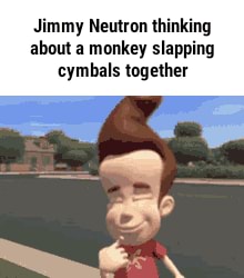 Jimmy Neutron Thinking