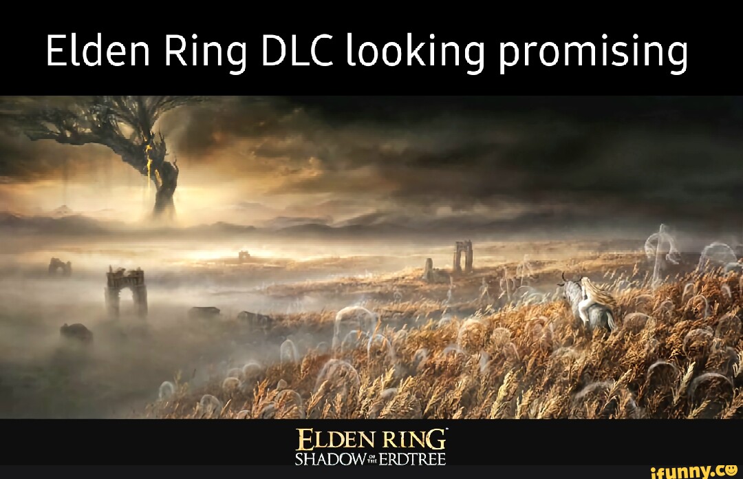 Elden Ring DLC looking promising ELDEN RING SHADOW: ERDTREE - iFunny