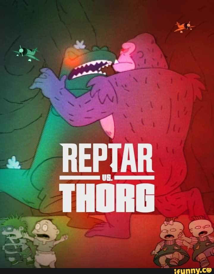 Rugrats Reptar Vs Thorg