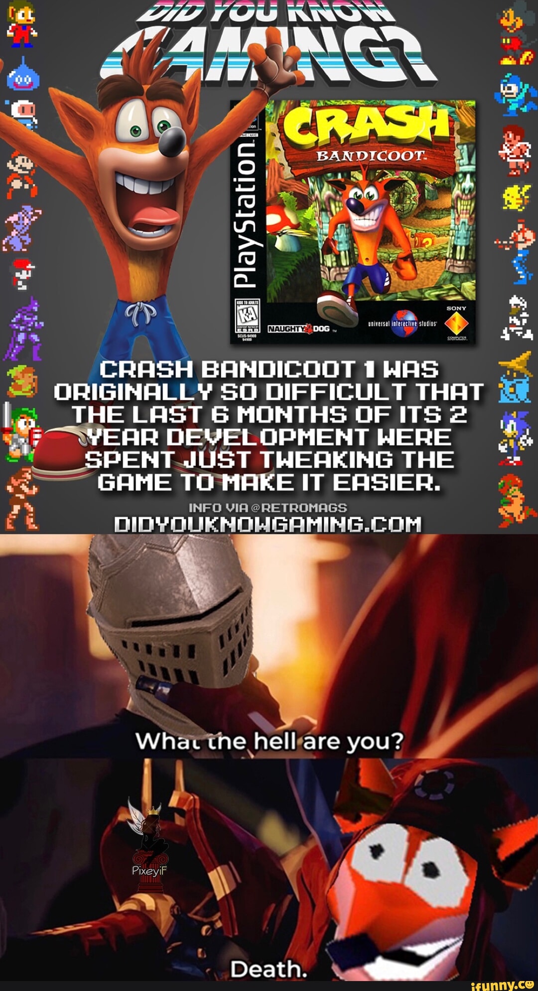 Crash Bandicoot memes memes. The best memes on iFunny